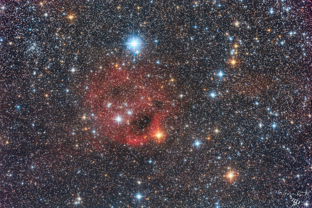 Sh2-173: Nebulosa ad emissione in Cassiopea – EduINAF