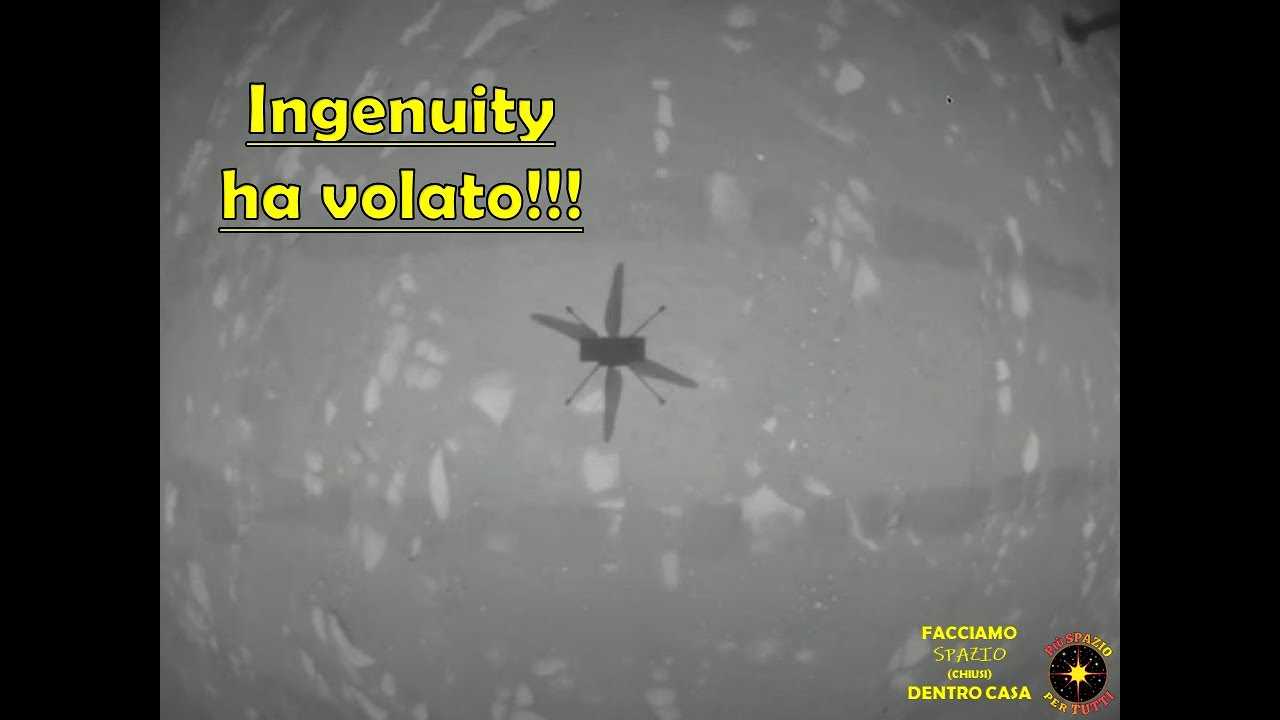 Il primo volo di Ingenuity!